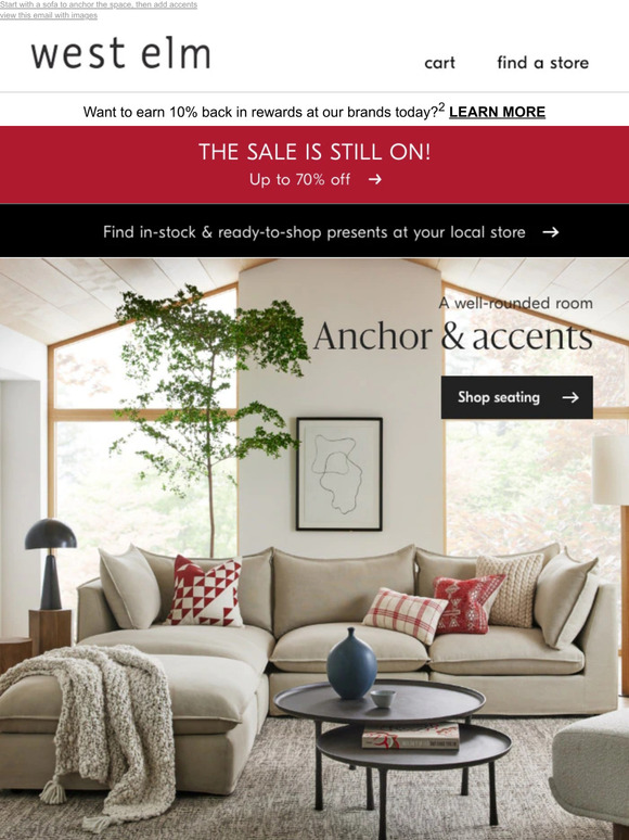 West Elm: Living room design in 4 simple steps | Milled