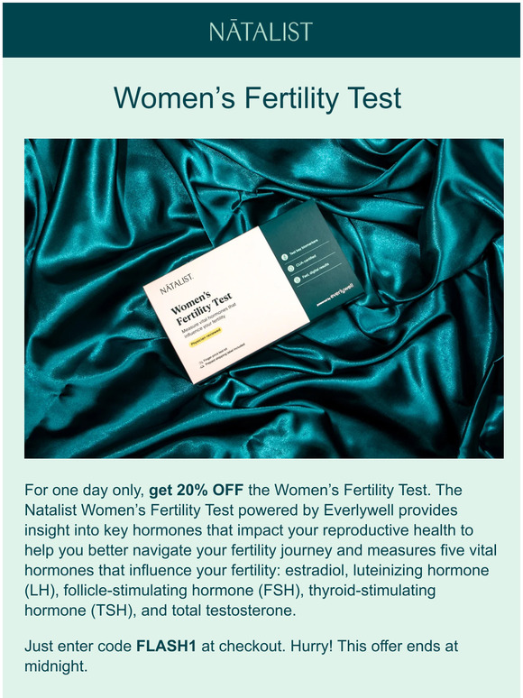 Natalist: Back by popular demand… (for 24 hours only) | Milled