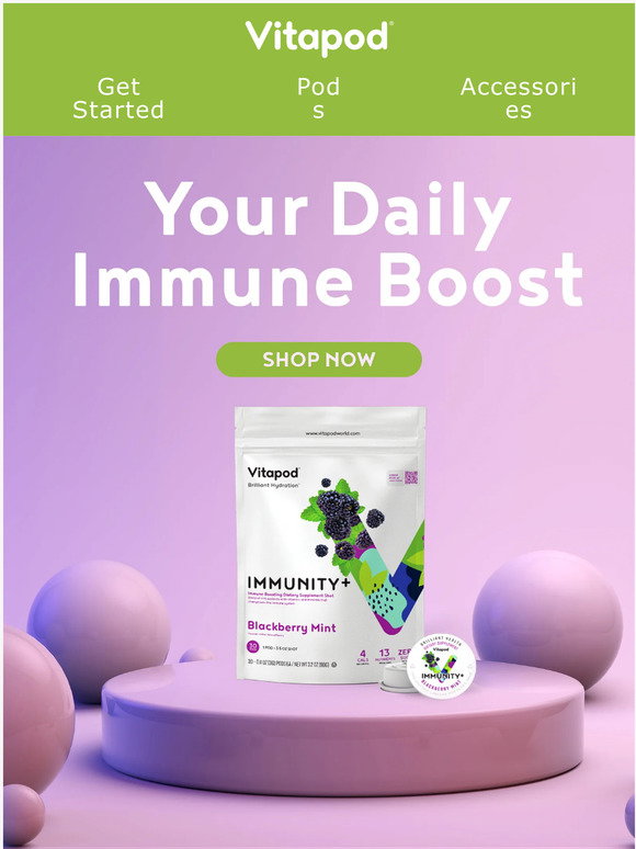 Vitapod: Keep your immune system in tip-top shape all winter long | Milled