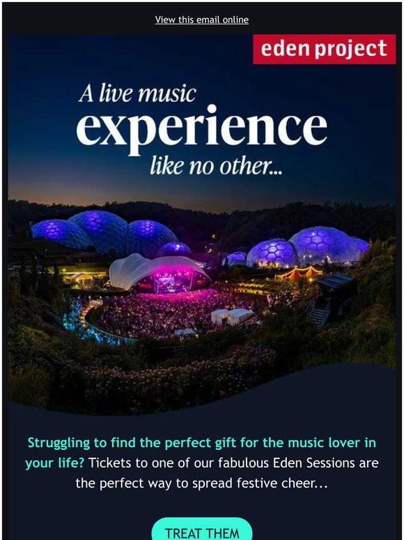 Eden Project: Christmas gifts for music lovers from the Eden Sessions ...