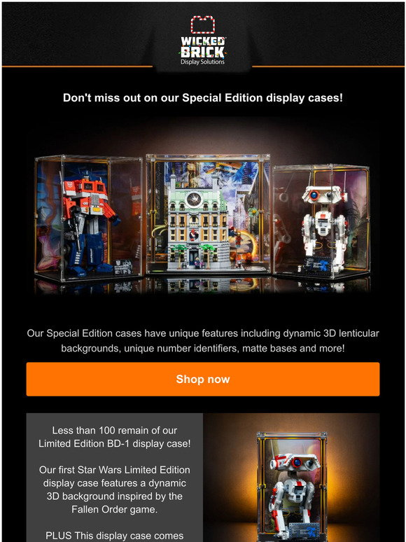 Wicked Brick: Final few of our Limited Edition cases! ⏰ | Milled