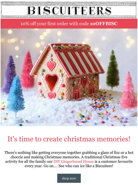 Biscuiteers: Challenge accepted: build your own gingerbread house | Milled
