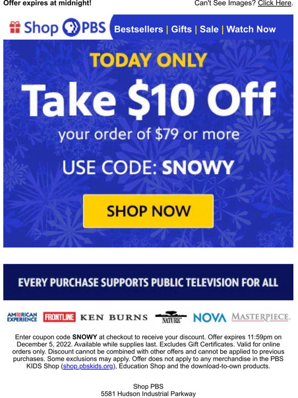 Shop.PBS.org: * Deal of the Day * | Milled