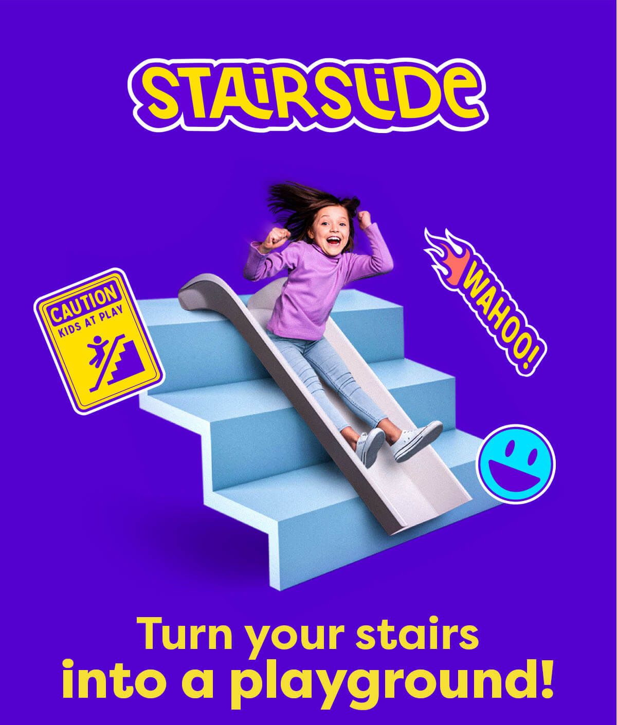 Stairslide: Turn your stairs into a playground! | Milled