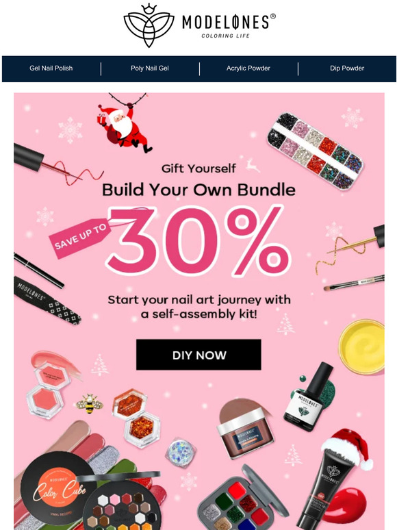 Modelones: 🎨💭DIY Your Own Unique Nail Bundle | Milled