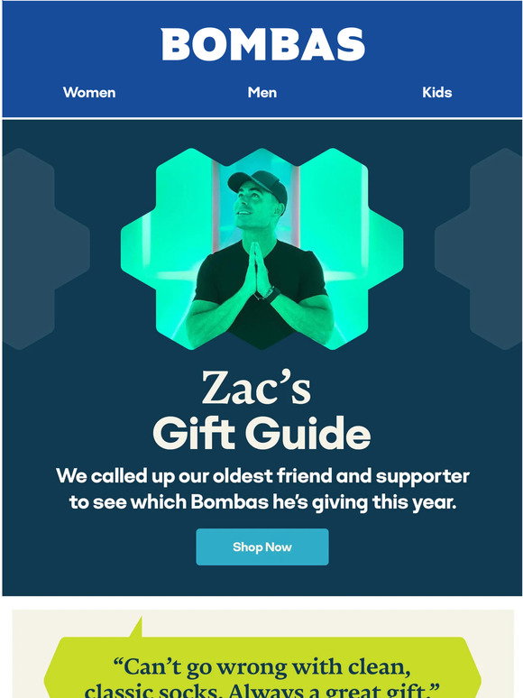Bombas: Zac Efron's Favorite Gifts 🎁⭐ | Milled