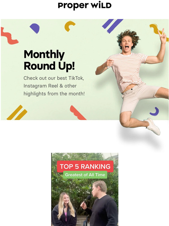 Proper Wild: December Highlights: A Day in the Life + Top 5 Greatest ...