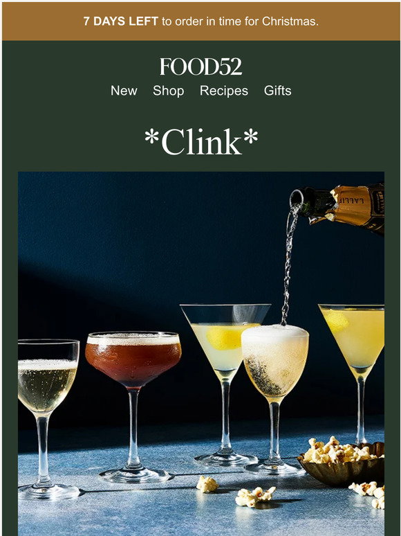 Food52: 🥂Cocktail glasses that'll be the talk of your party. | Milled