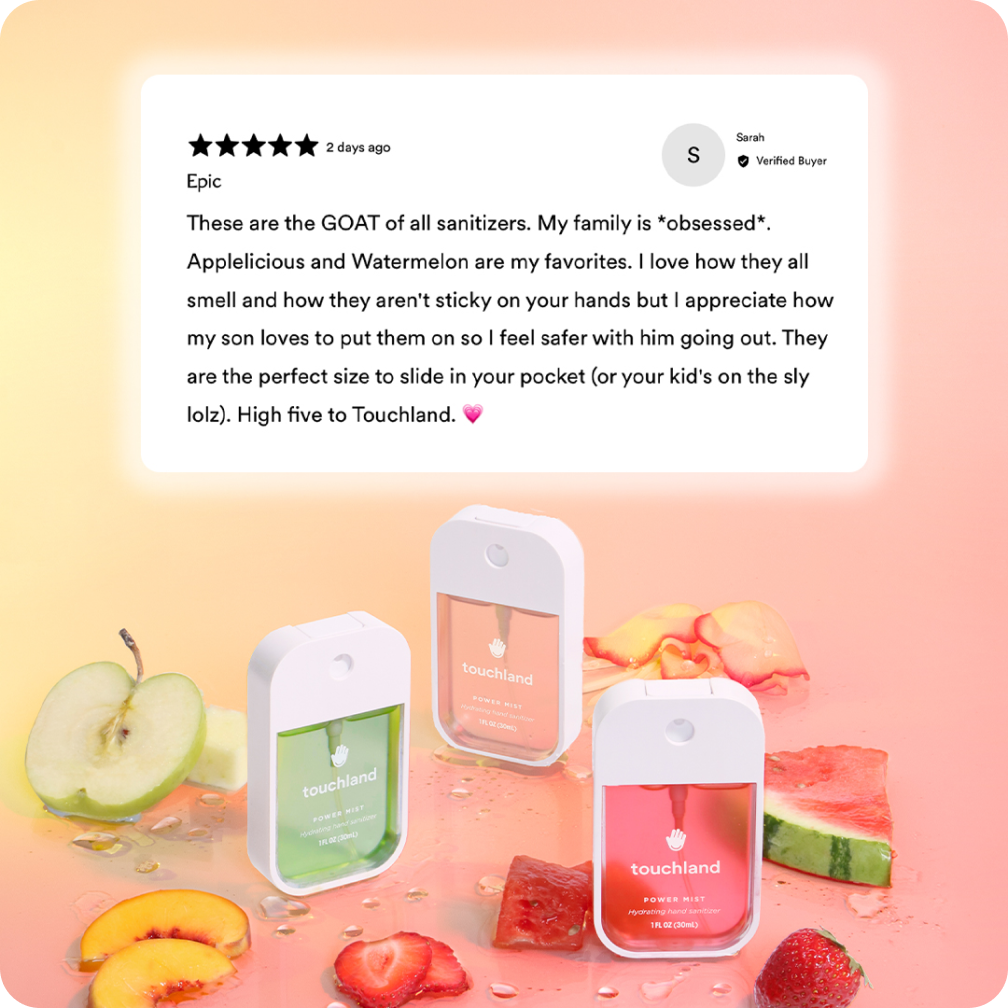 Touchland: “The GOAT of all sanitizers” | Milled