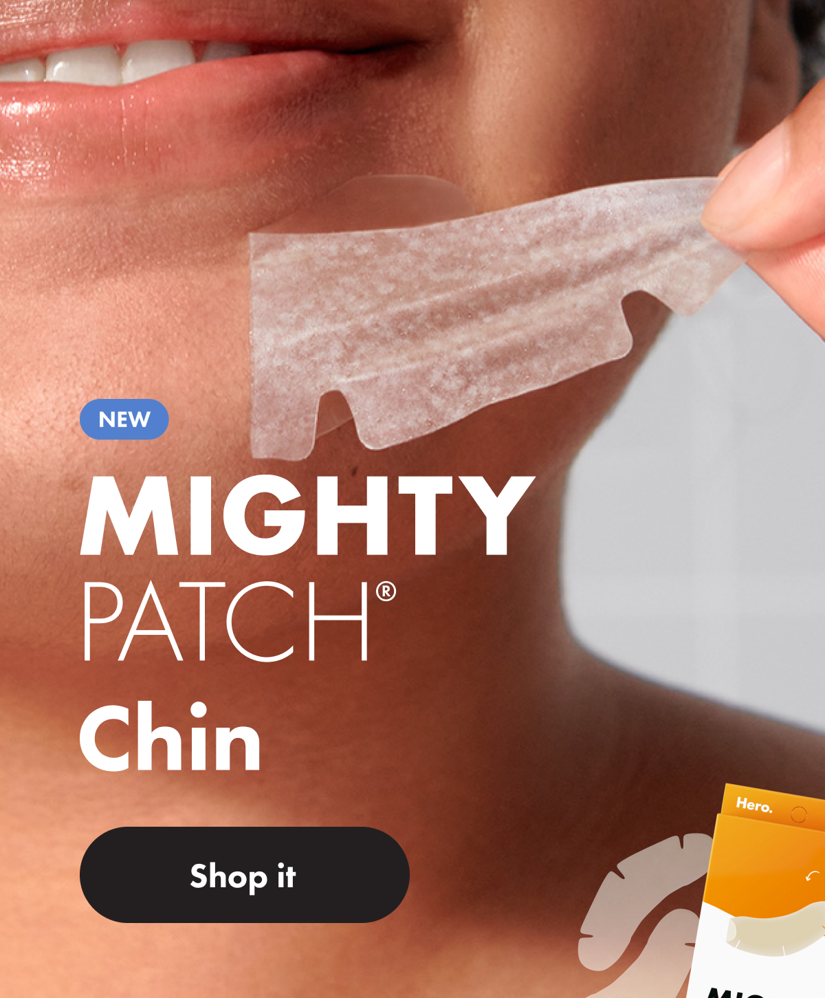 Mighty Patch: NEW: Mighty Patch Chin has arrived 🎉 | Milled