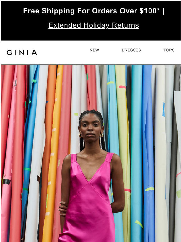 Ginia: Day To Night Slip | Holiday '23 | Milled