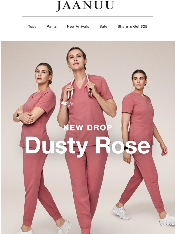 Jaanuu: New Color Drop: Dusty Rose | Milled