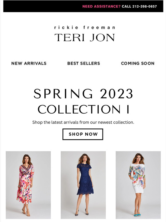 Teri Jon: Spring 2023 is here! 🎀 | Milled