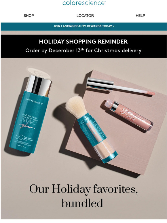 Colorescience Pro: Our limited-edition holiday bundles are here! | Milled