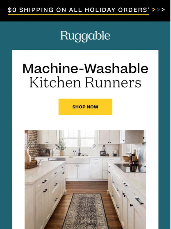 Ruggable: A Cleaner Kitchen for the Holidays | Milled