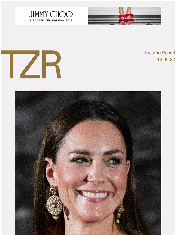 The Zoe Report: Kate Middleton’s Risky Dress Just Stunned Everyone ...