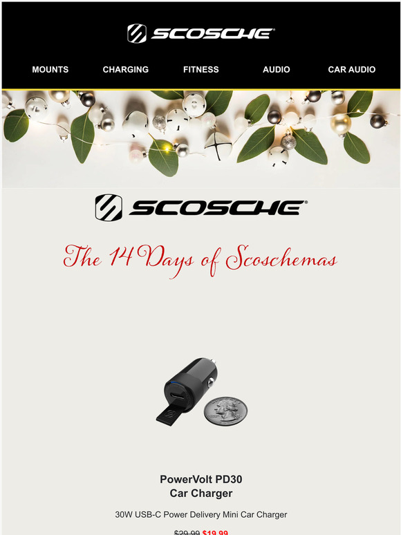 Scosche: 🎄14 Days of Scoschemas Powered Up Savings on PowerVolt ...