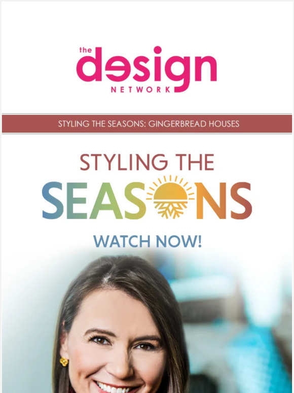 The Design Network: Styling the Seasons: Decorating Gingerbread Houses ...