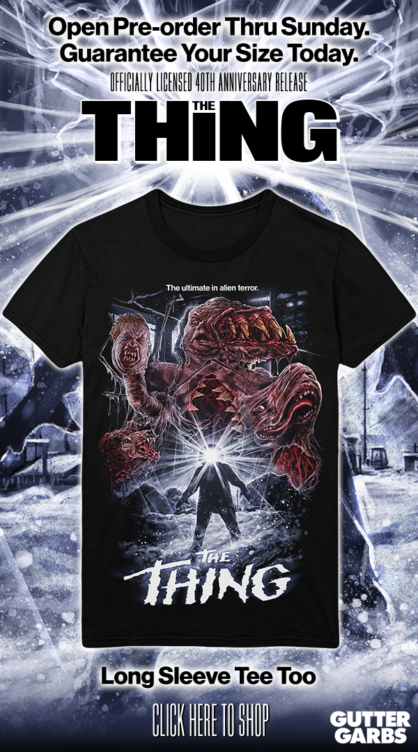 Gutter Garbs: NEW! The Thing 40th Anniversary Release | Milled