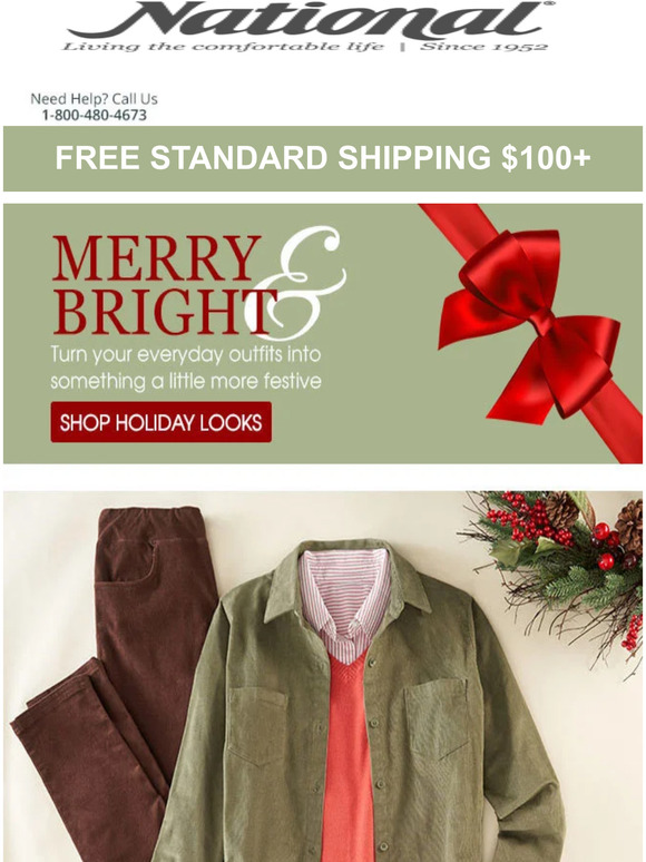 ShopNational: We Picked These Holiday Looks Just For You | Milled