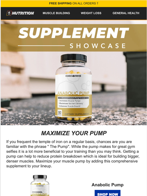 5 Star Nutrition Best Pump On The Market Milled