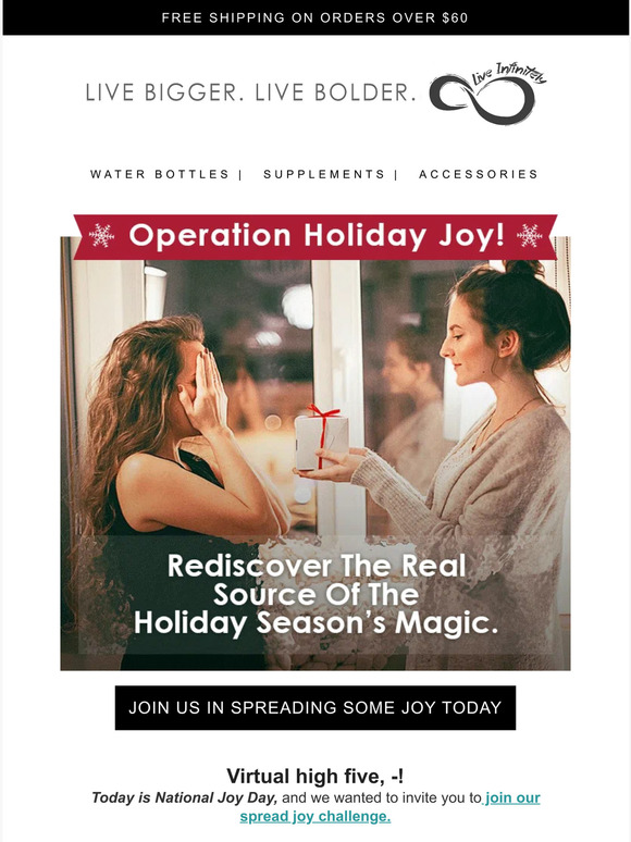 Live Infinitely: It’s National Joy Day! Here’s how to spread holiday ...