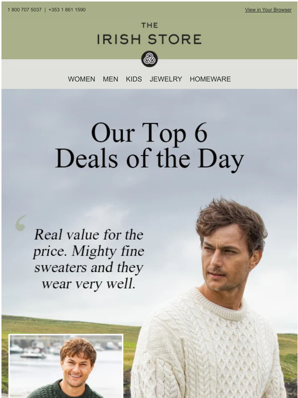 The Irish Store: Our Top 6 Deals Curated for You! | Milled