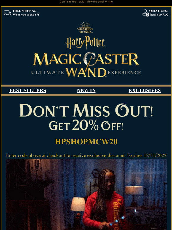 Harry Potter Shop: Magic Caster Wands are here! | Milled