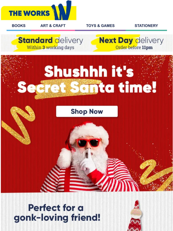 The Works: Shushhh it's Secret Santa time! 🎅🏻 | Milled