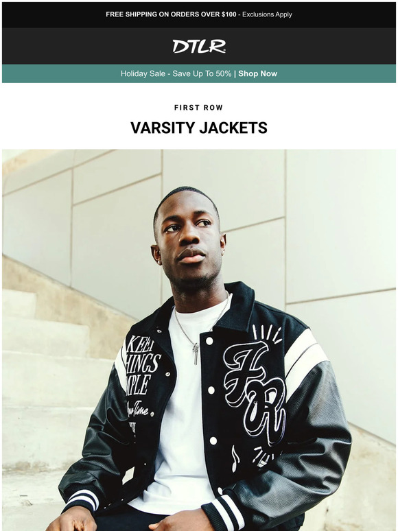 DTLR: New Mens Arrivals | Varsity Jackets + more | Milled