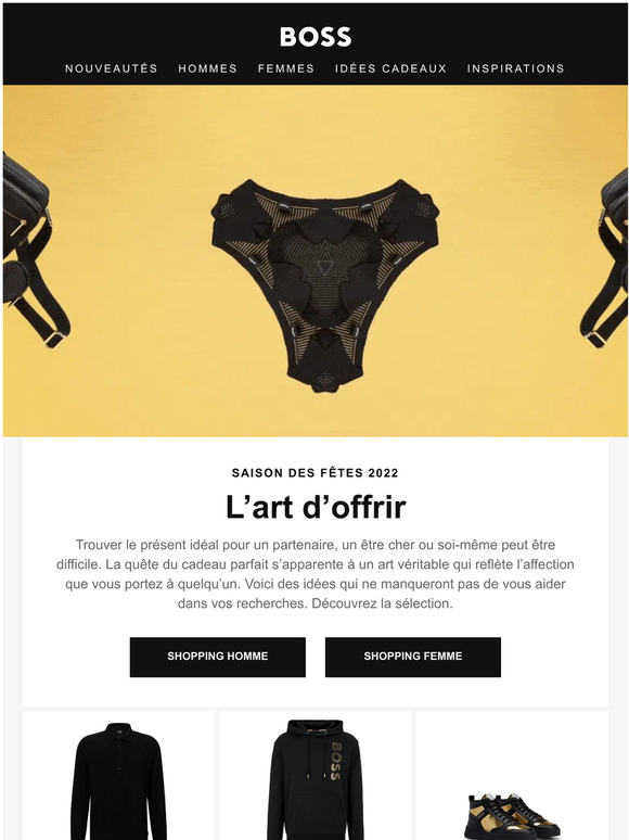 Hugo Boss: Le guide essentiel des idées cadeaux, signé BOSS | Milled