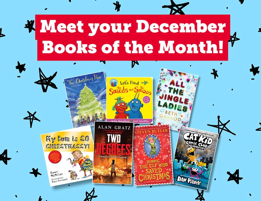 Scholastic: Meet your December Books of the Month! | Milled
