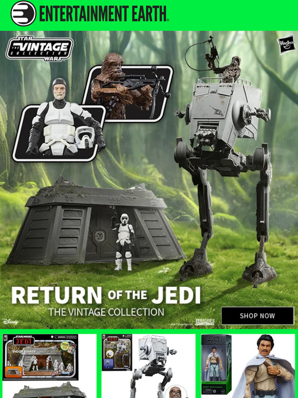 Entertainment Earth: New Hasbro Star Wars Vintage Collection Endor ...