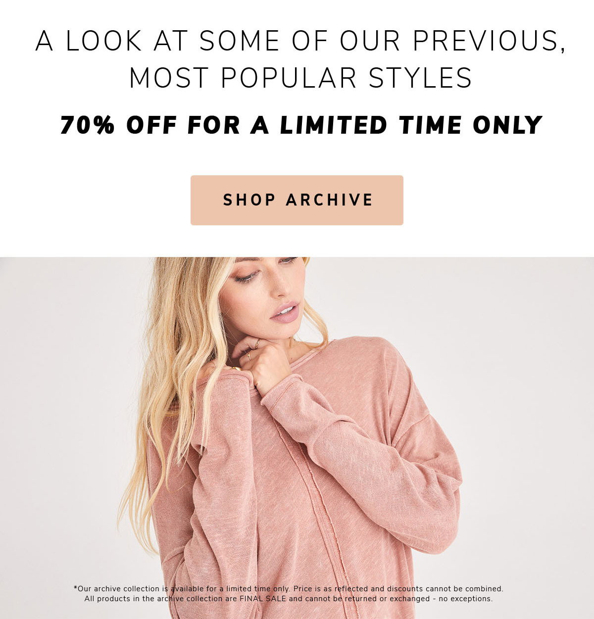 Project Social T: Introducing the ARCHIVE SALE | Milled