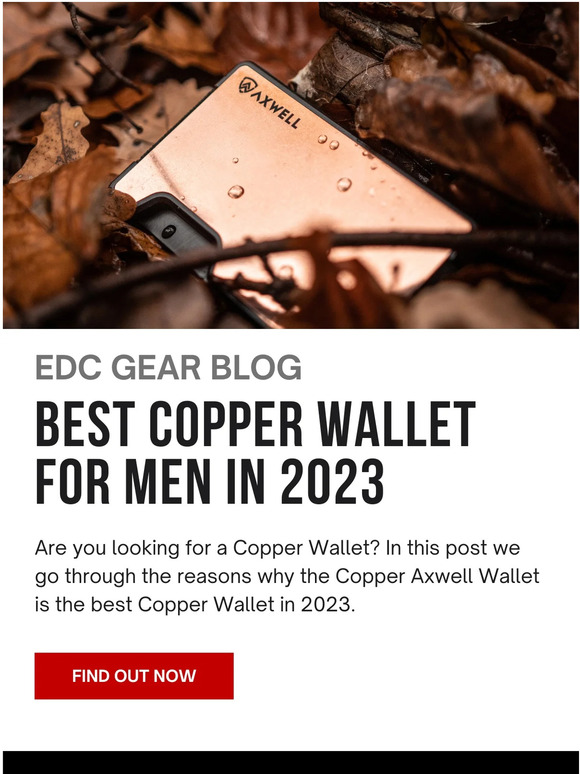 Axwell: Ultimate Guide to Copper Wallets 💥 | Milled