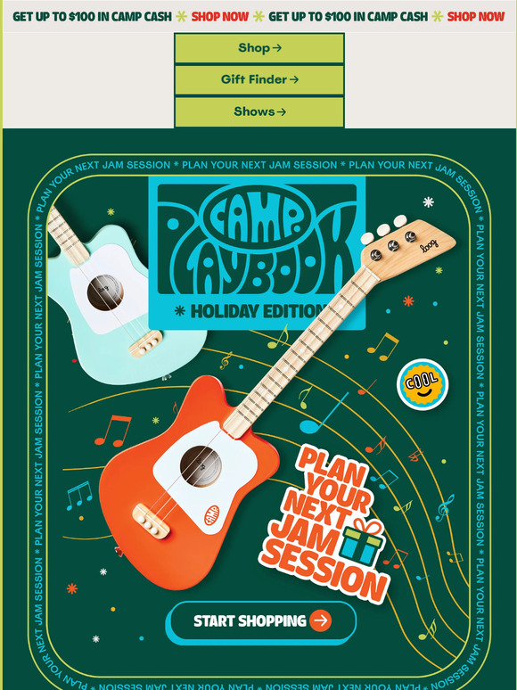 CAMP: Limited Edition: CAMP x Loog. Get Yours Today! | Milled