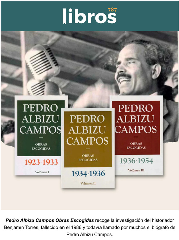 Libros: Pedro Albizu Campos: Obras escogidas | Milled