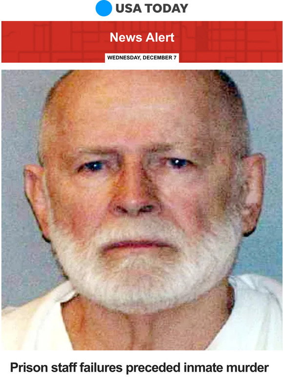 USA TODAY: News alert: Prison staff failures preceded inmate murder of ...