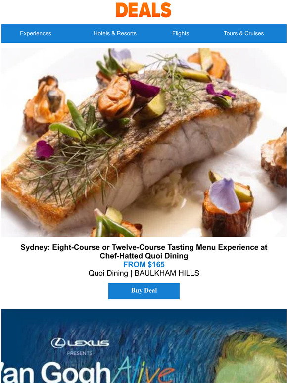 Deals: Sydney: Quoi Dining Multi-Course Tasting Menu Experience | Milled