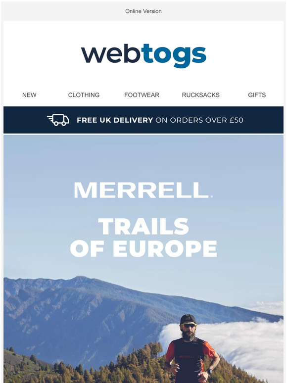 Webtogs: Merrell's Trails of Europe | Milled