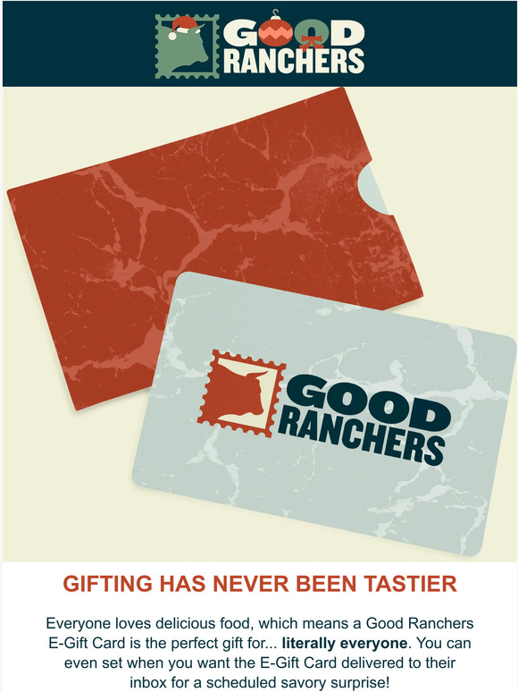 Good Ranchers: Snag our NEW E-Gift Cards For Christmas 🥩 | Milled