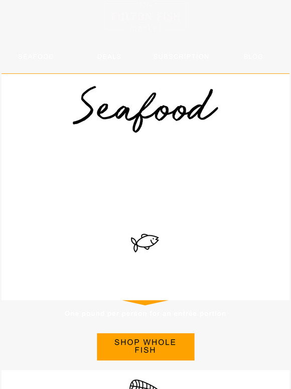 Fulton Fish Market: Our handy guide to seafood serving sizes 🐟 | Milled
