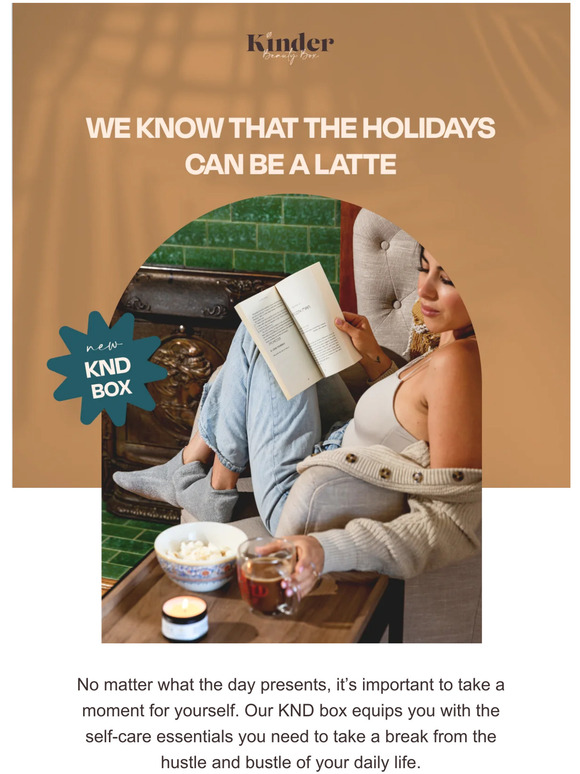 Kinder Beauty: Your one-stop-box for all things self-care 😌 | Milled