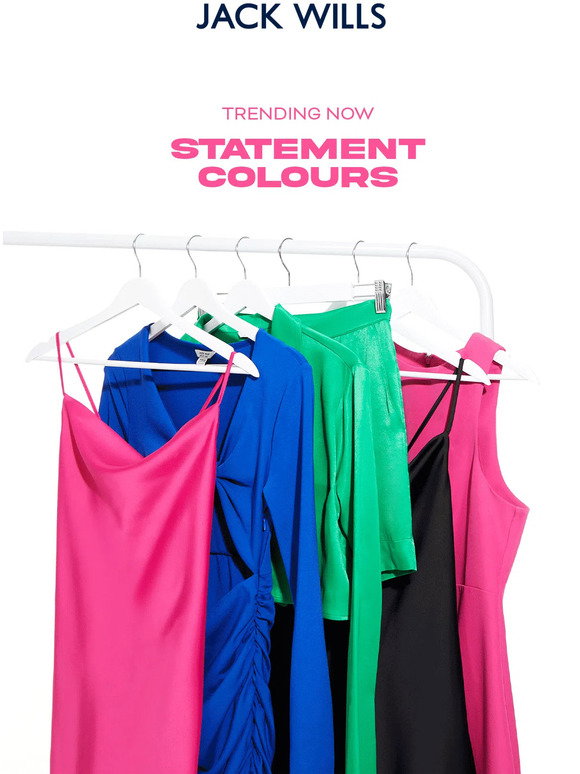 Jack Wills: On Our Radar: Bold Colours 💜 | Milled