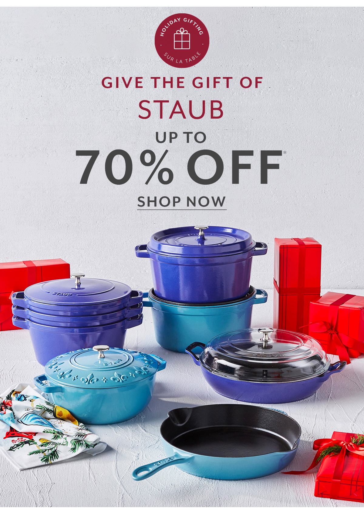 Sur la Table: Staub Sale: Blueberry now up to 65% off! | Milled
