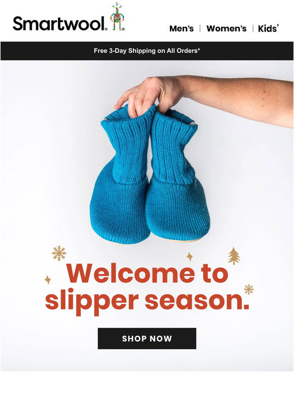 SmartWool: The comfort you know in a slipper you need. | Milled