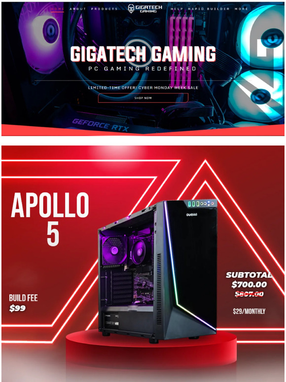 Gigatech Gaming: Savings that should be BANNED! Savings on all Gaming Desktop, Buy from ...