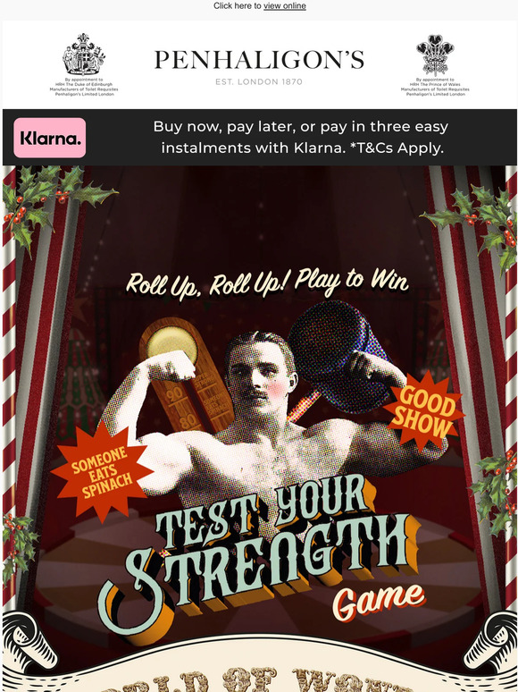 Penhaligon's: Yet to Play the Strongman Game? | Milled