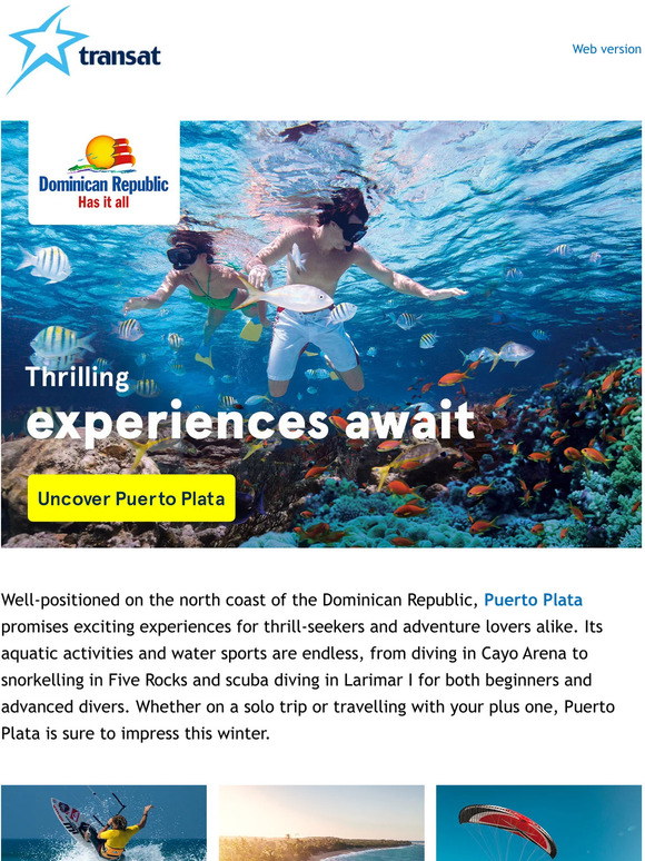 Air Transat: Travel solo or with your plus one | Milled