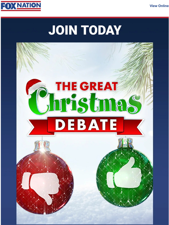 Fox News: Watch Fox favorites go head-to-head in The Great Christmas ...